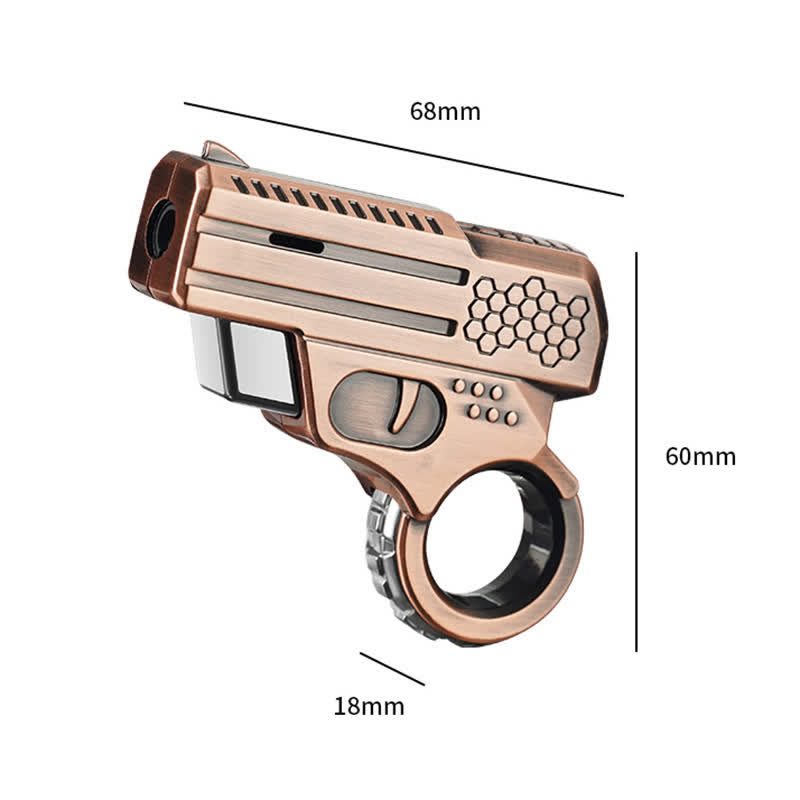 Rotating Design Revolver Shaped Refillable Butane Lighter – ca.floraltrip